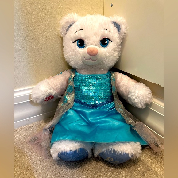 Build-A-Bear | Toys | Build A Bear Elsa Frozen 2 Bear With Dress | Poshmark